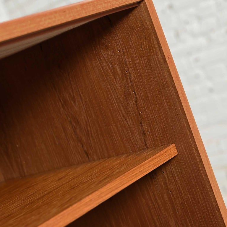 Vintage Scandinavian Modern Teak Double Vertical Tambour Door Gentlemen ...