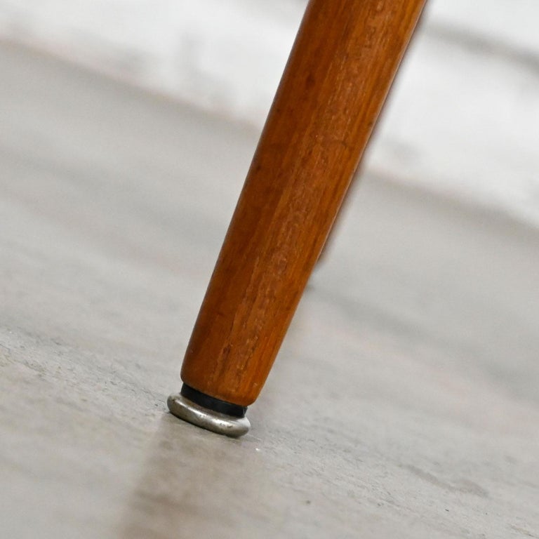 Vintage Scandinavian Modern Teak Side Dining Chair Attr Poul Volther ...