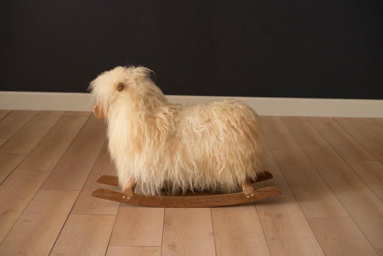 Vintage Scandinavian Povl Kjer Rocking Sheep Toy at 1stDibs | sheep ...