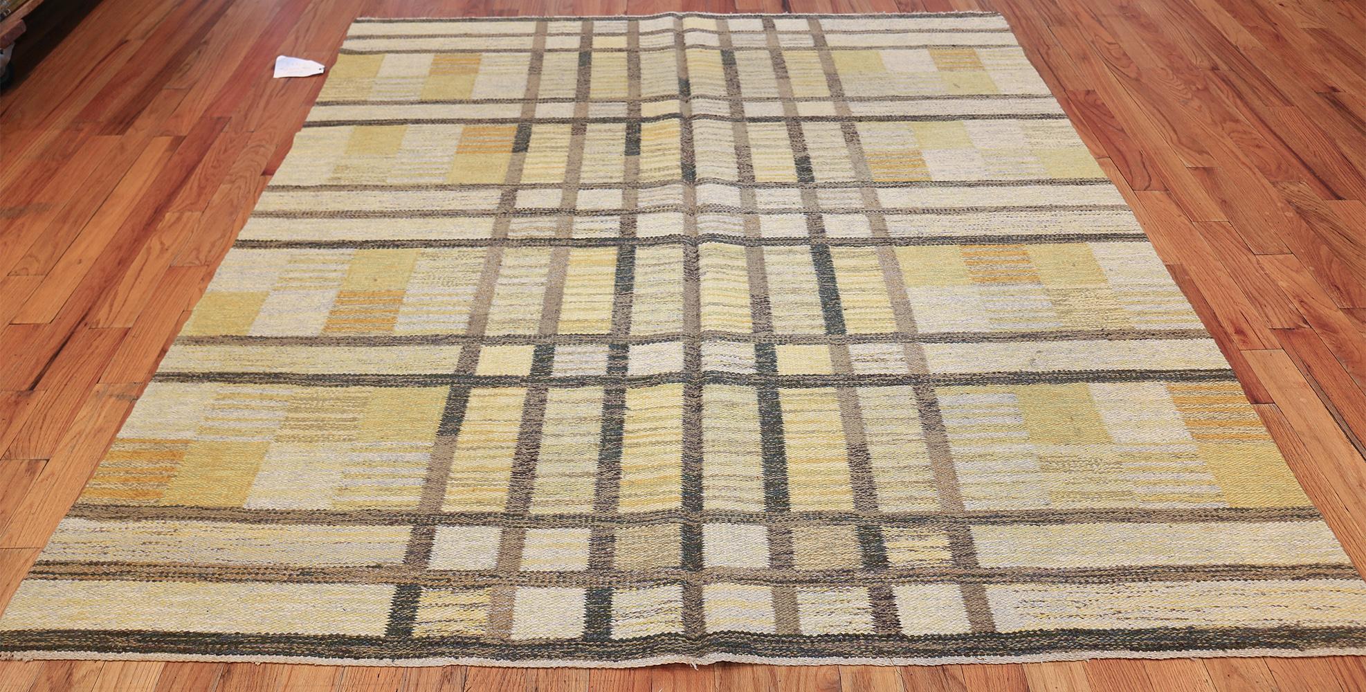 Vintage Scandinavian Rug by Sverige Sannolikt at 1stDibs