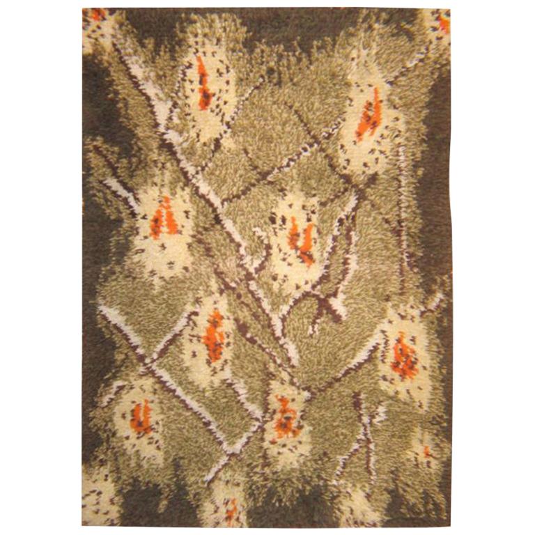 Vintage Rya Rug at 1stDibs