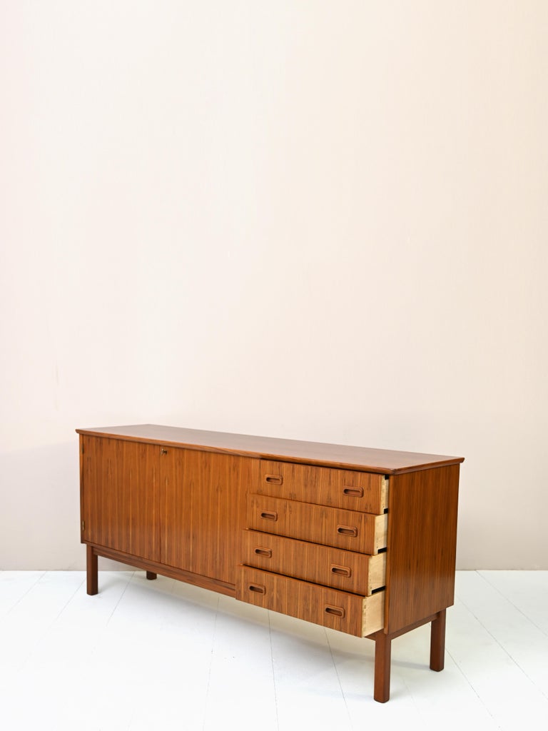 Vintage Scandinavian Sideboard For Sale at 1stDibs
