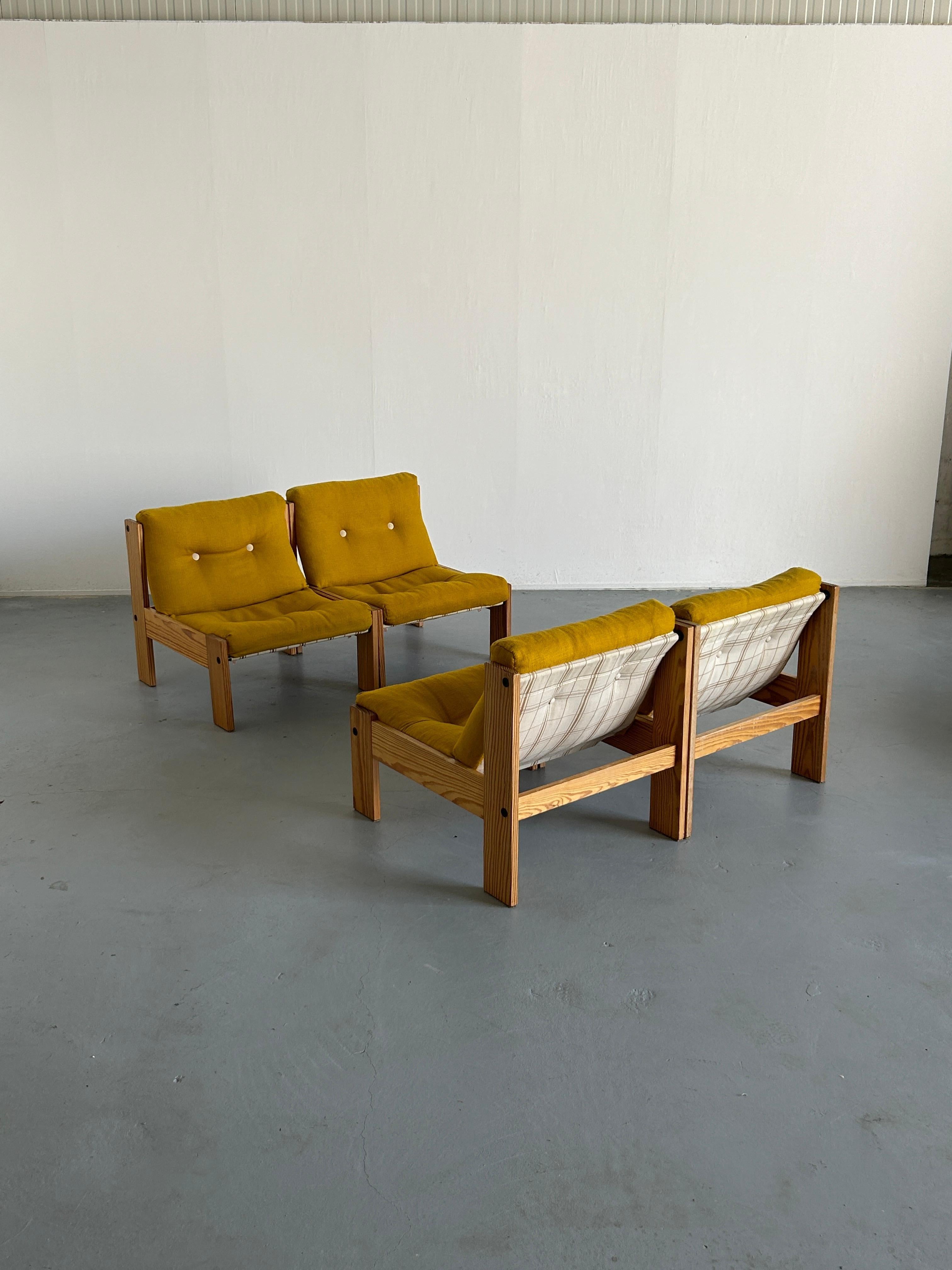 Vintage Scandinavian Style Mid-Century Modern Seating Set by Herlag ...