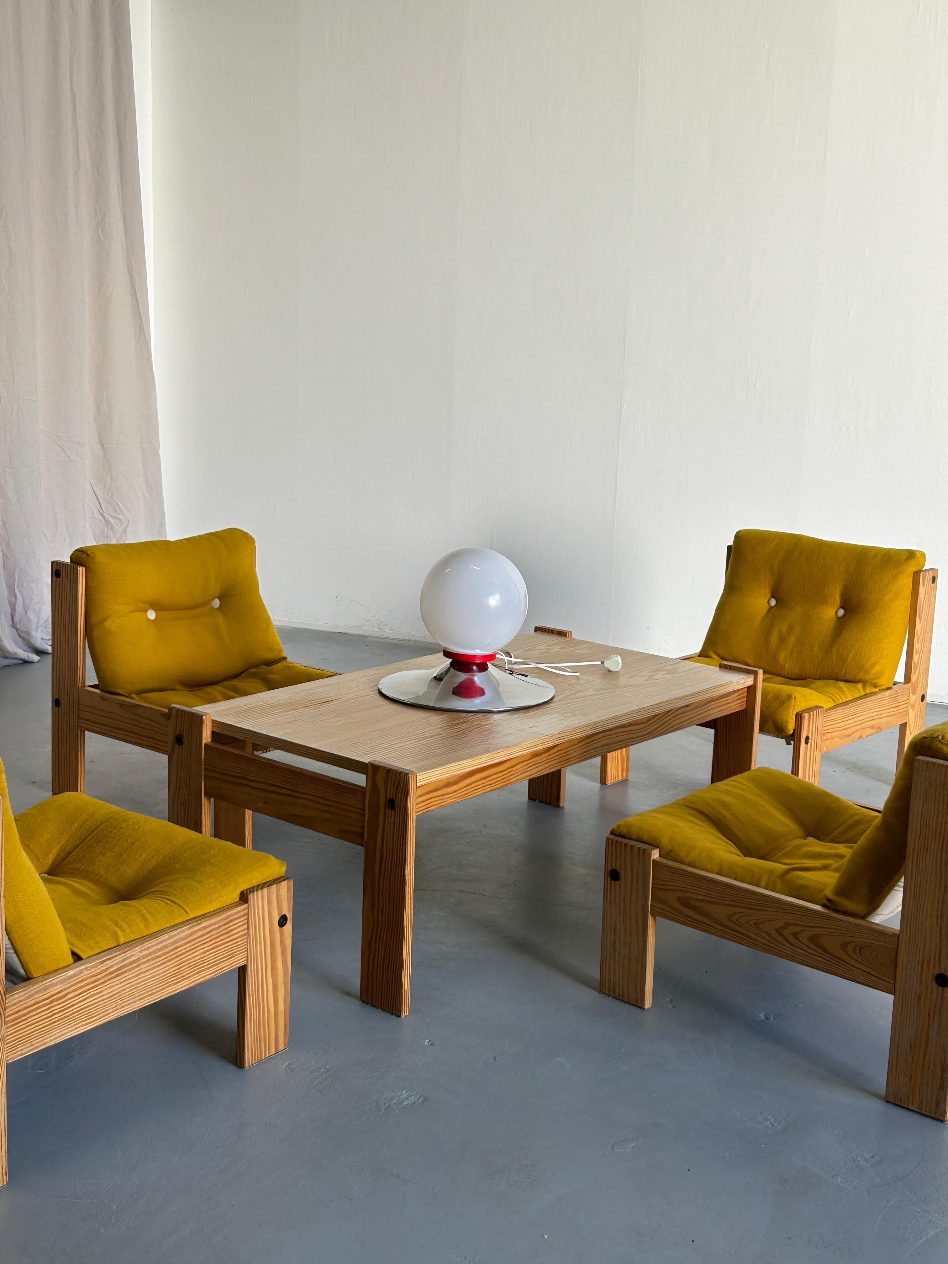 Vintage Scandinavian Style Mid-Century Modern Seating Set by Herlag ...