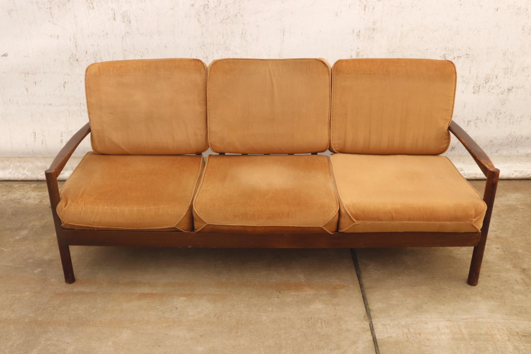 Vintage Scandinavian Style Sofa, 1980s For Sale at 1stDibs