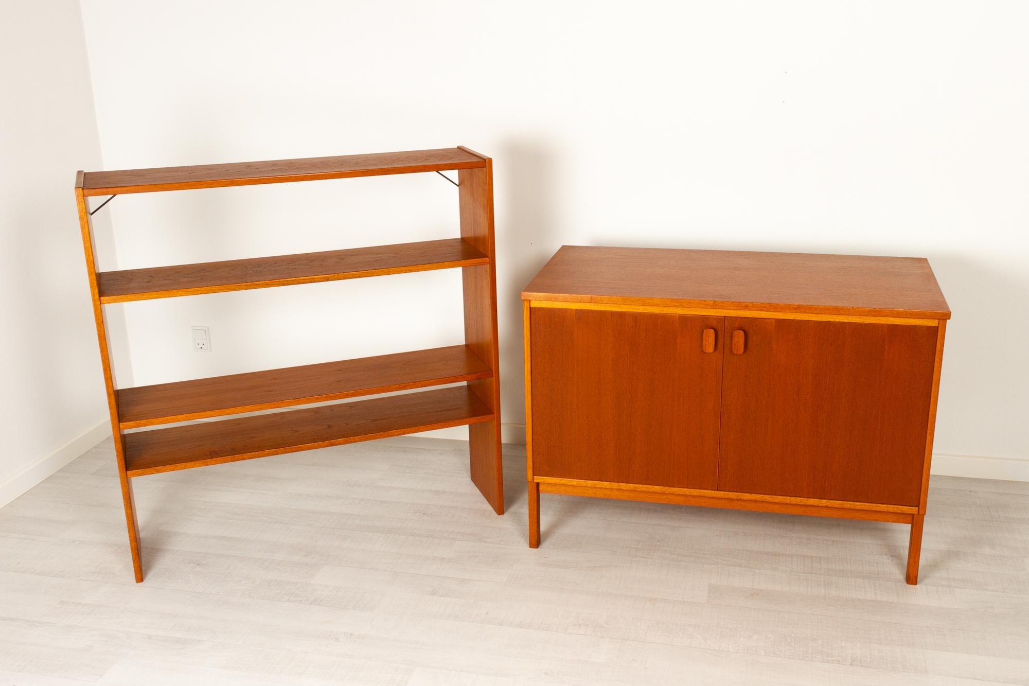 Vintage Scandinavian Teak Bookcase by Ulferts, 1960s at 1stDibs ...