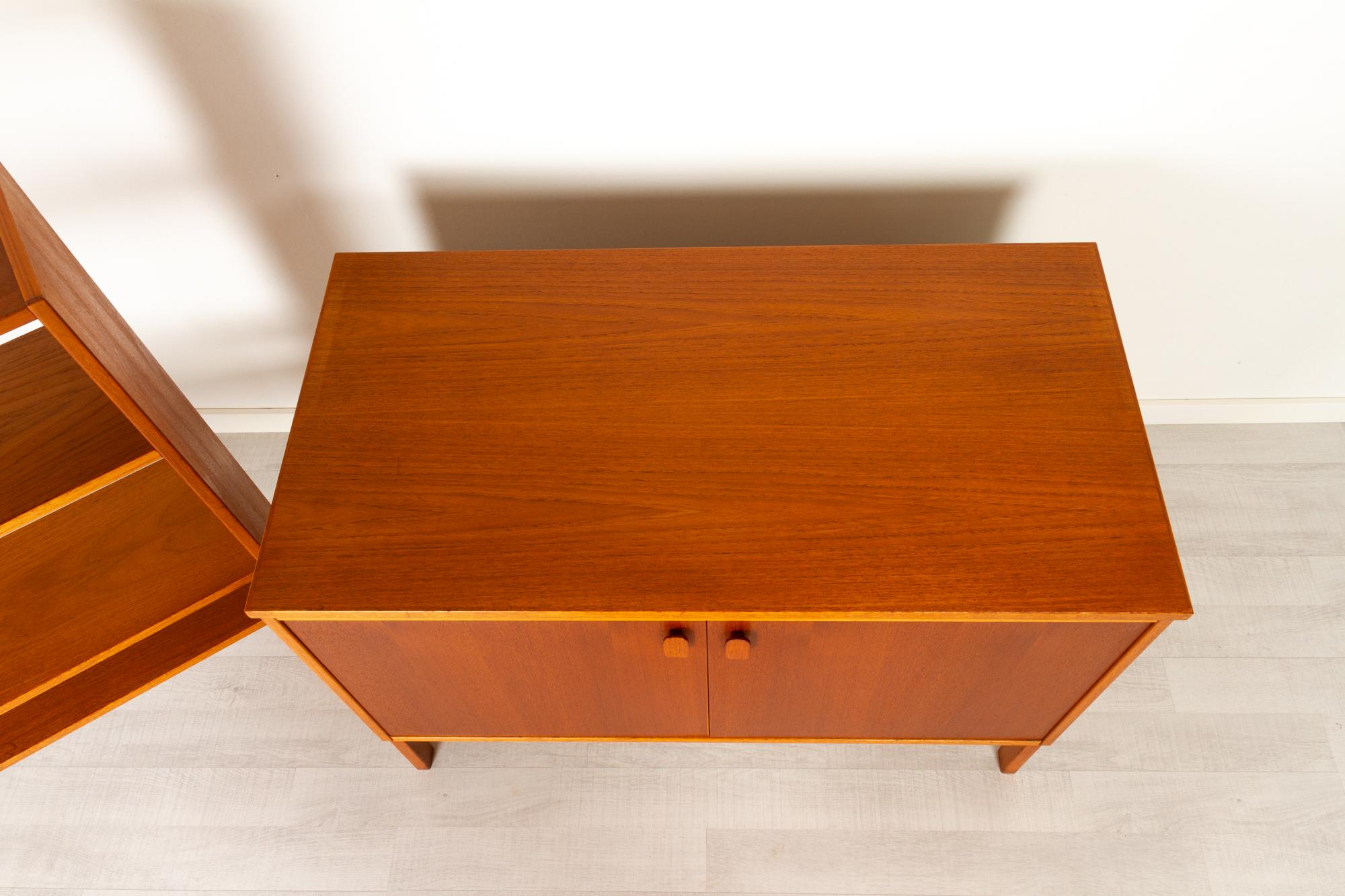 Vintage Scandinavian Teak Bookcase by Ulferts, 1960s at 1stDibs ...