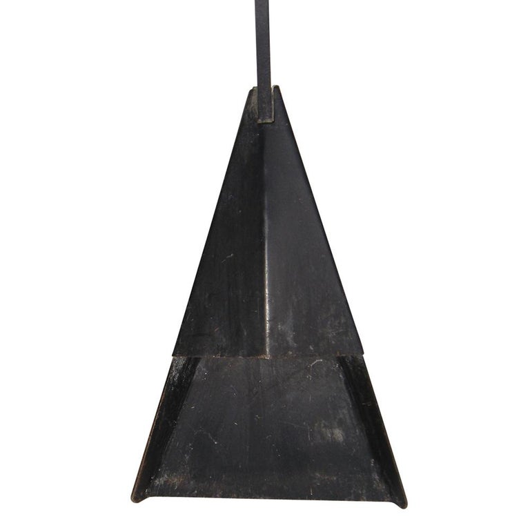 Vintage Scandinavian Teak Wrought Iron Fireplace Tools at 1stDibs