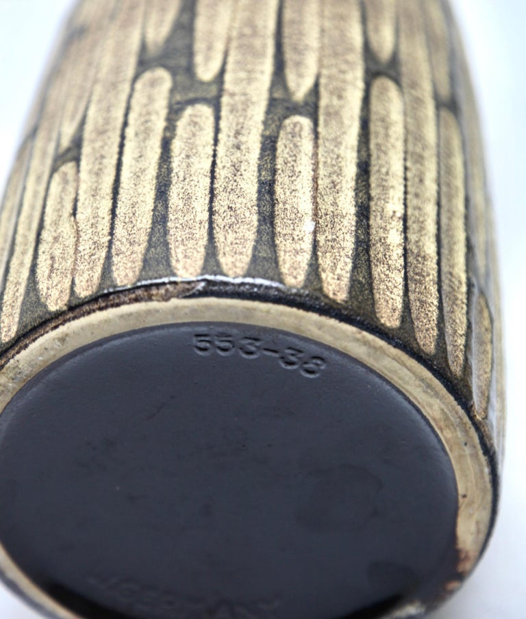 Vintage Scheurich Vase Marked W Germany 553-46 Ceramic For Sale at 1stDibs