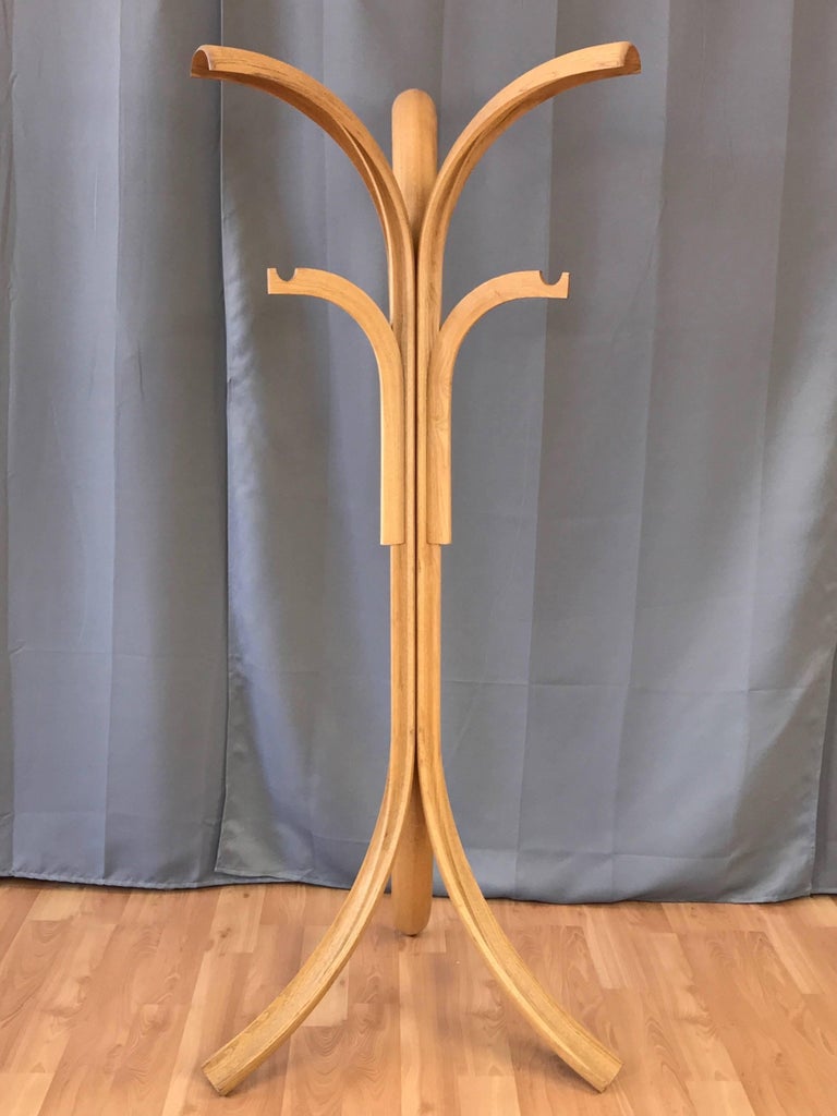 Vintage Sculptural and Organic Solid Oak Coat Rack at 1stDibs | solid ...