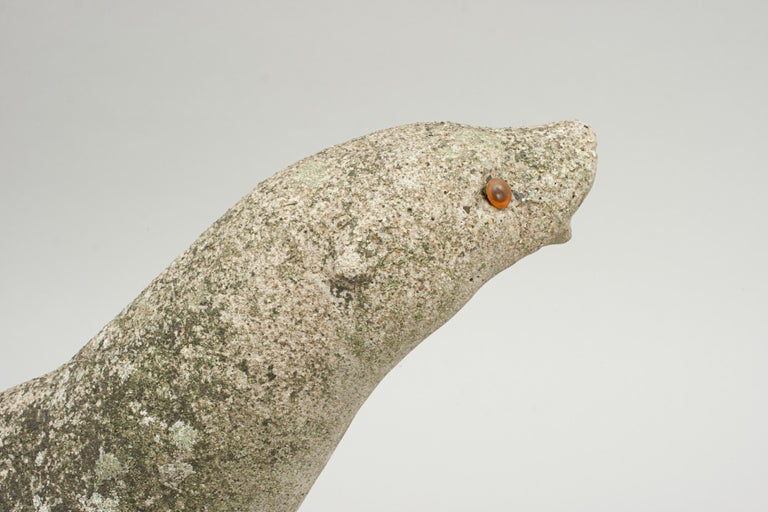 Vintage Seal Water Feature, Garden Fountain at 1stDibs