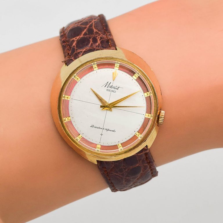 Vintage Seiko Motorist Drivers Watch, 1960s For Sale at 1stDibs | 1960s ...