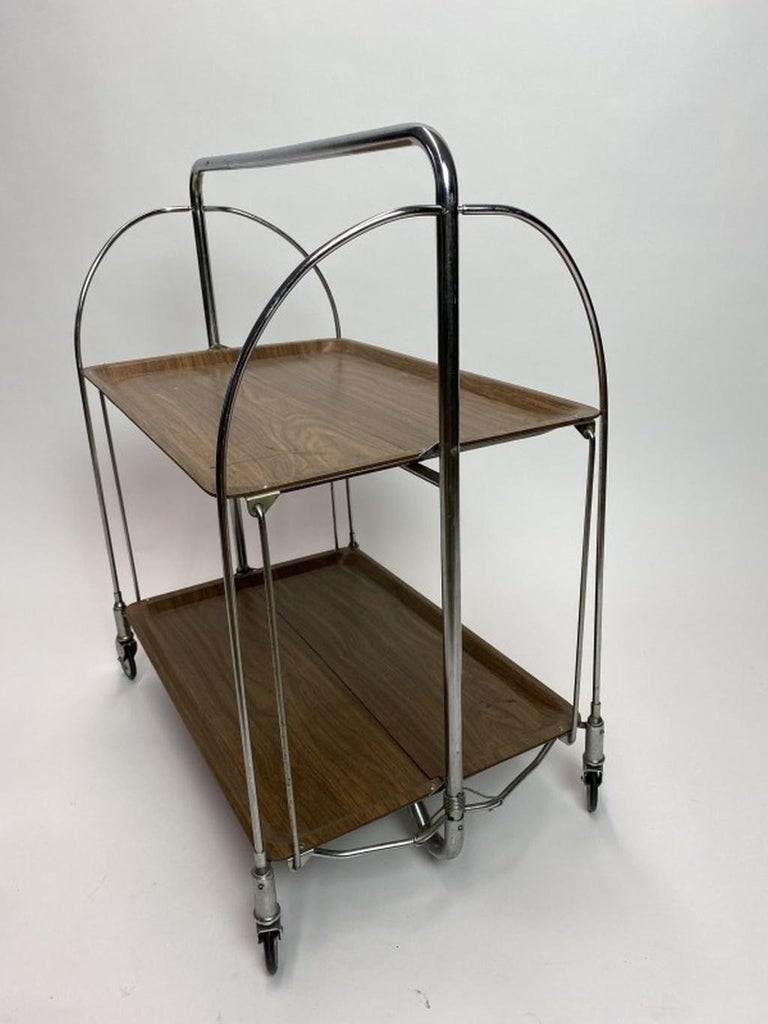 Vintage Serving Trolley For Sale at 1stDibs