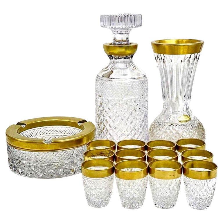 Vintage Set of Crystal Barware, Karl Klokotschnik, Klokotschnik ...
