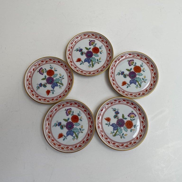 Vintage Set of Porcelain Plates by Kaiser Taijuan Pattern W.Germany ...