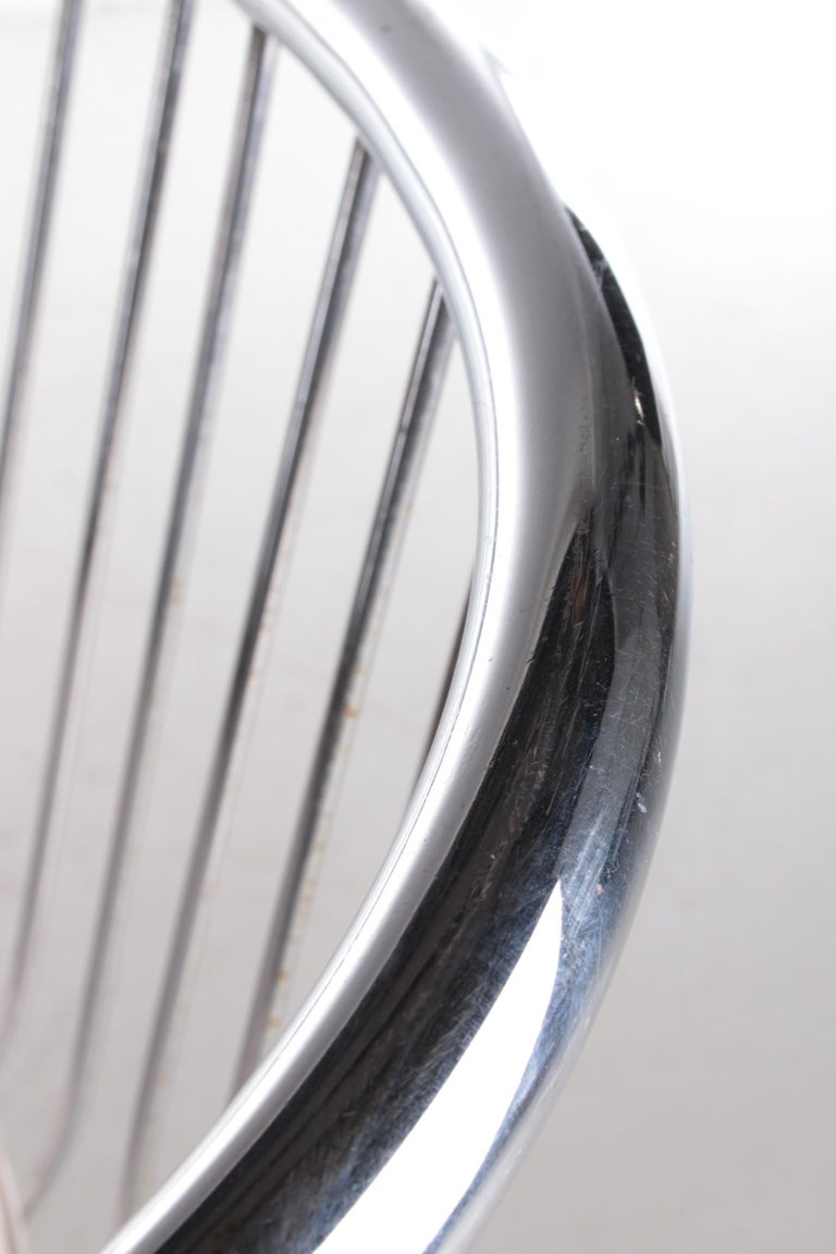 Vintage Set of Tacke Metal Wire Chairs, 1970s at 1stDibs