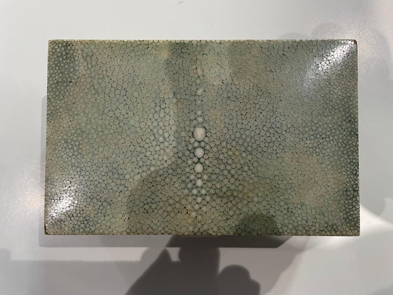 Vintage Shagreen Box at 1stDibs