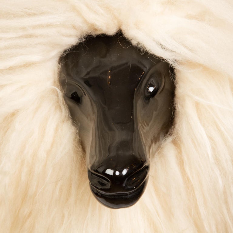 Vintage Sheep Bench at 1stDibs