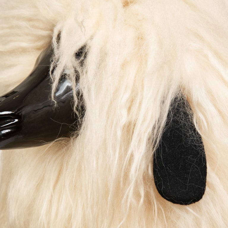 Vintage Sheep Bench at 1stDibs