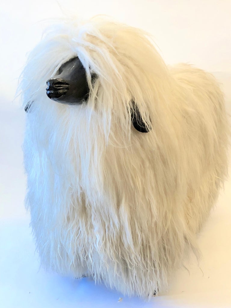 Vintage Sheep Bench at 1stDibs