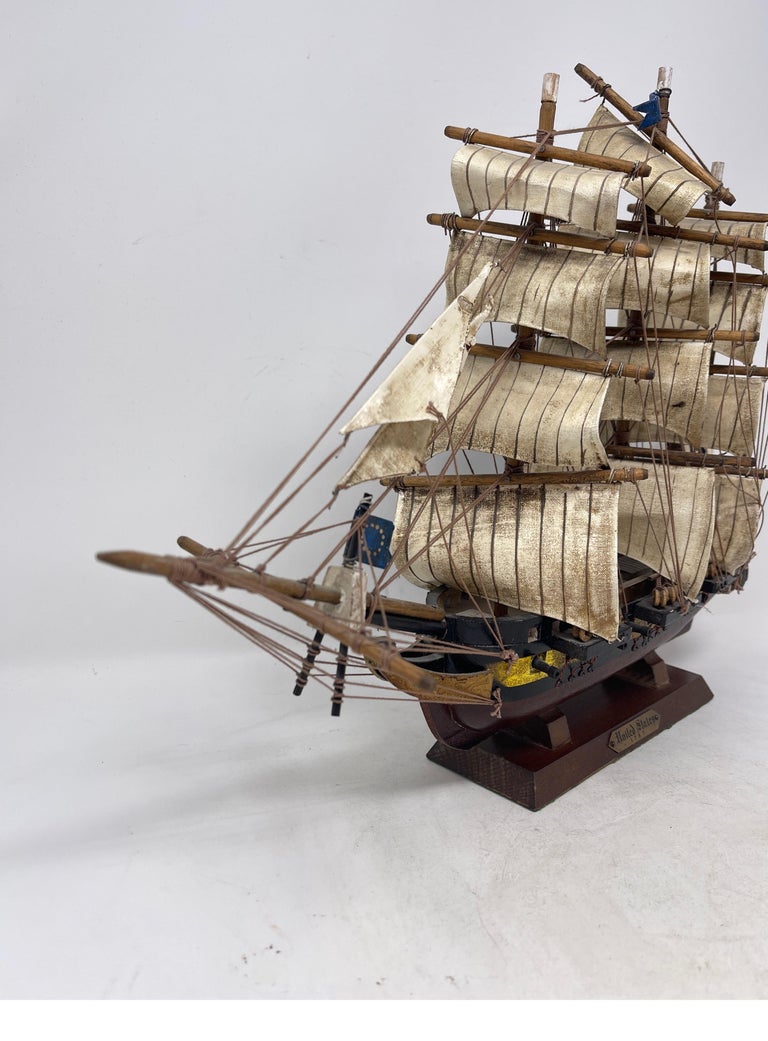 Vintage Ship Model U.S. 1797 at 1stDibs