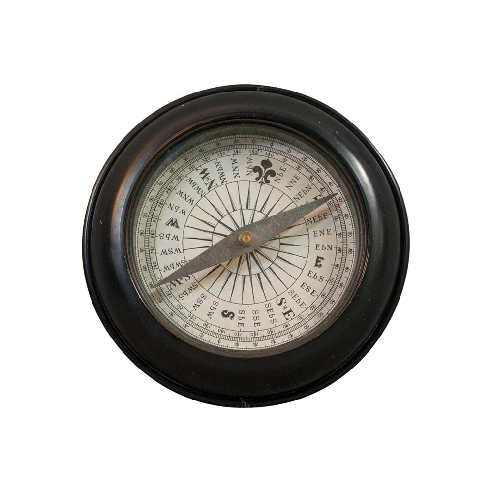 Vintage, Ships Compass, English, Steel, Maritime, Navigation, circa ...