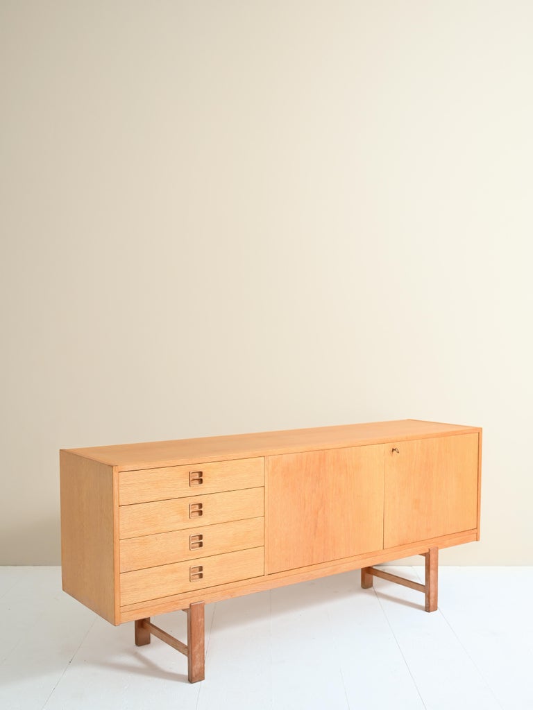 Vintage Sideboard of Scandinavian Manufacture, 1950s Danish Design For ...