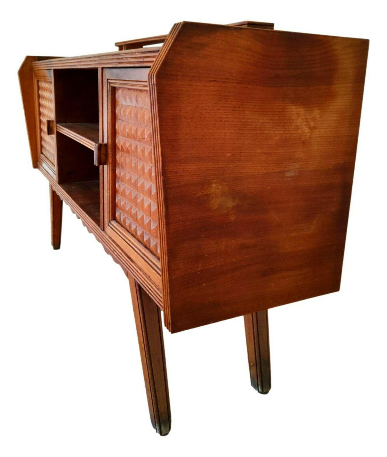 Vintage Sideboard with Riser Design Paolo Buffa, 1960s at 1stDibs
