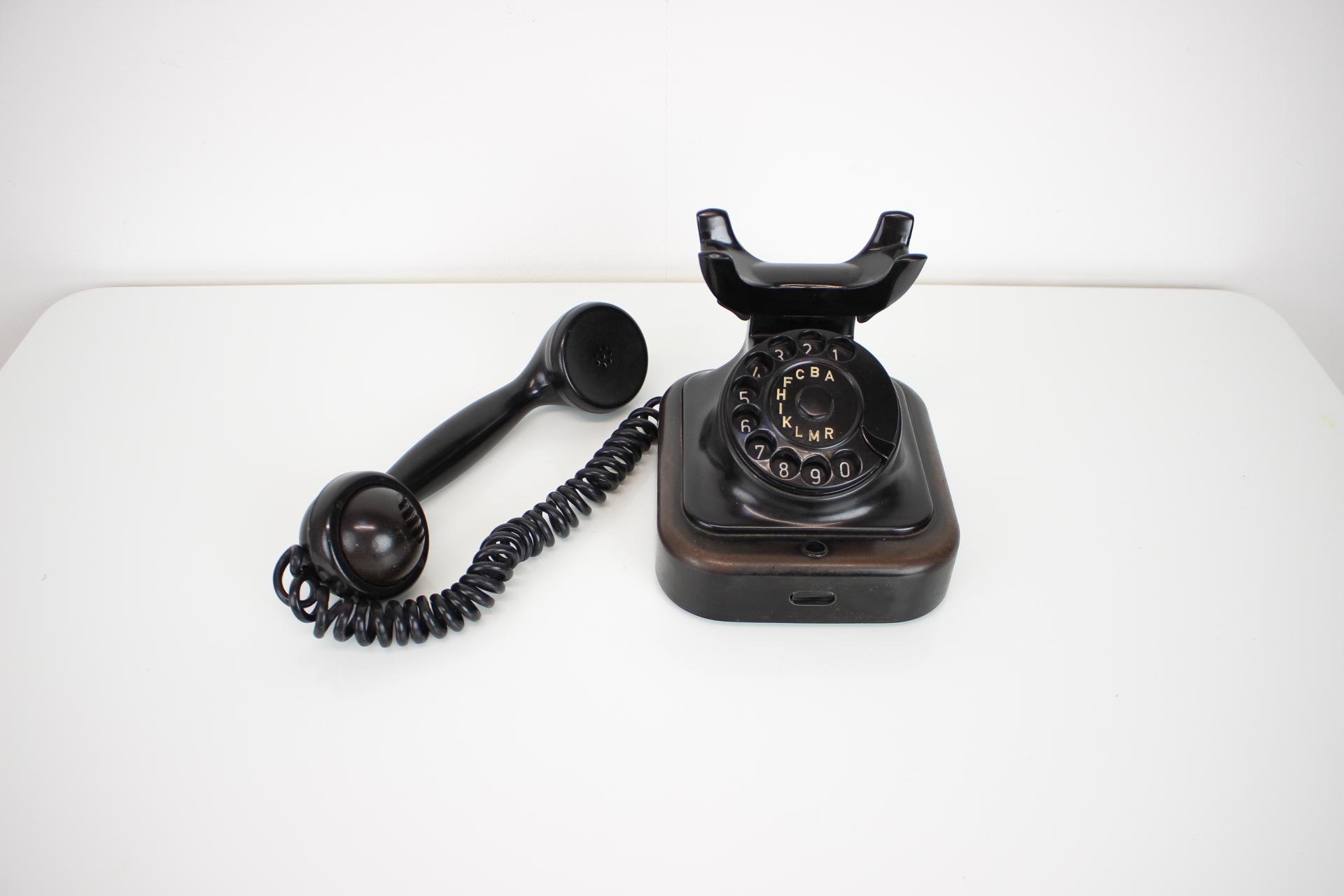 Vintage Siemens Telephone, 1950's, Germany For Sale at 1stDibs
