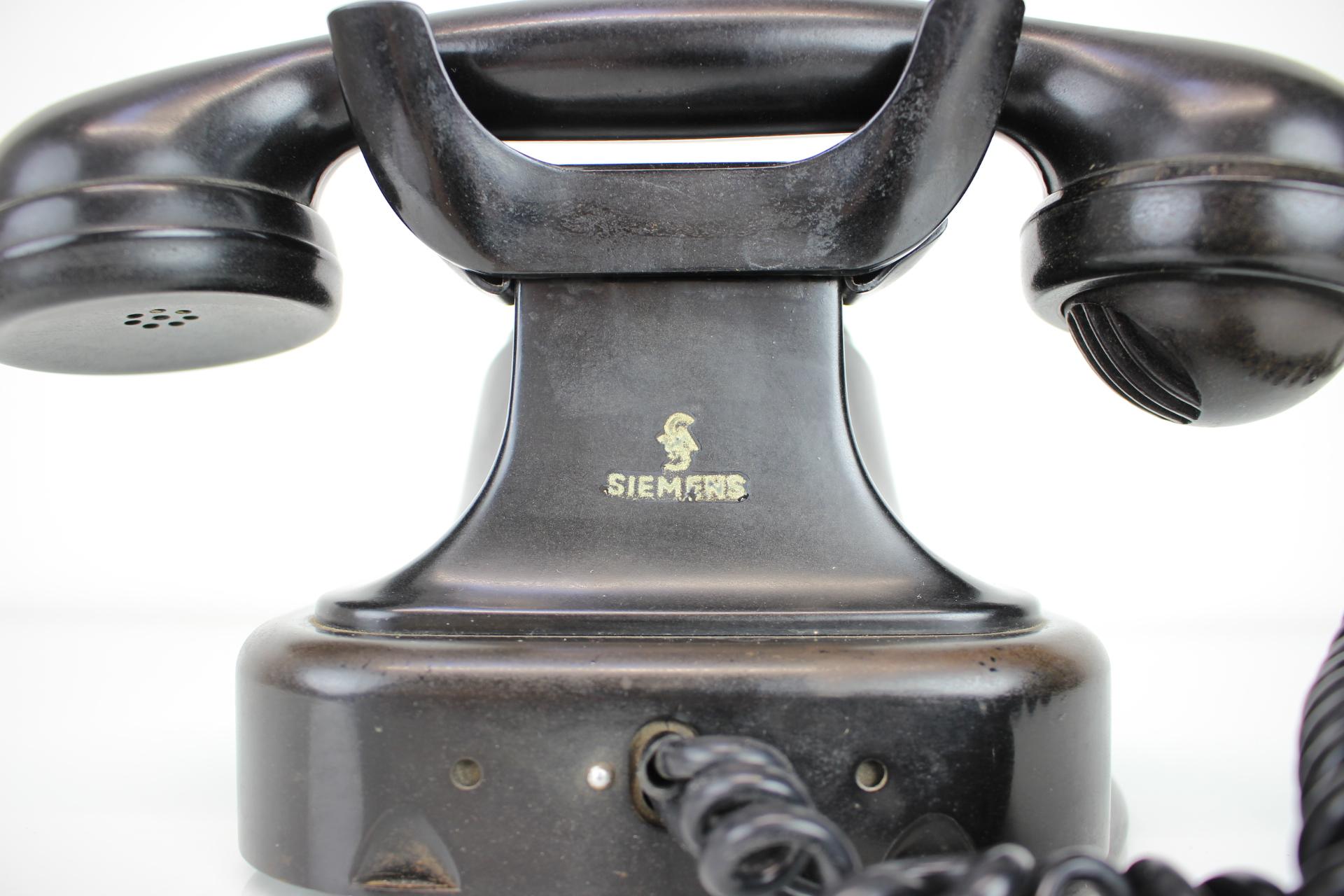 Vintage Siemens Telephone, 1950's, Germany For Sale at 1stDibs