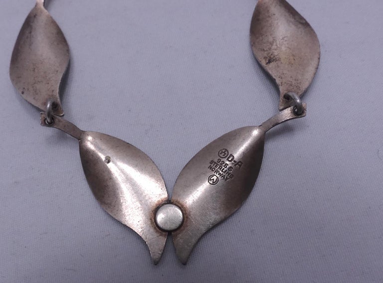 Vintage Signed David Andersen Norway Enamel and Sterling Silver/Gold ...