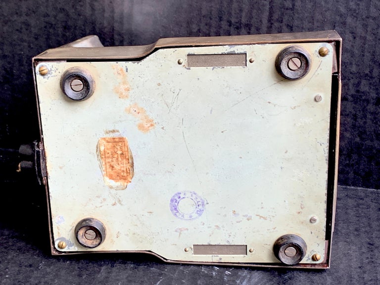 Vintage Silver Plated Presentation Intercom Telephone For Sale at 1stDibs