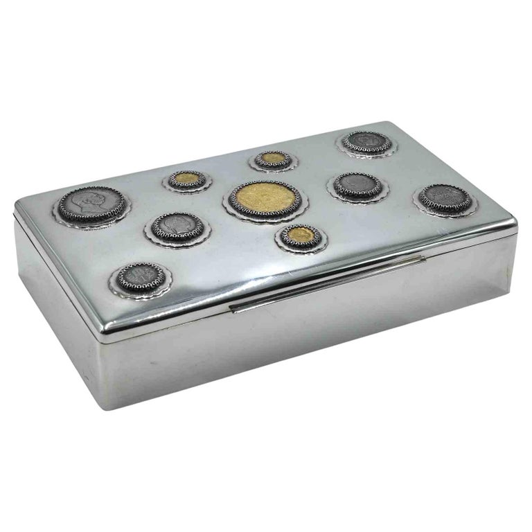 Vintage Silver Box, Austria, 19th Century For Sale at 1stDibs