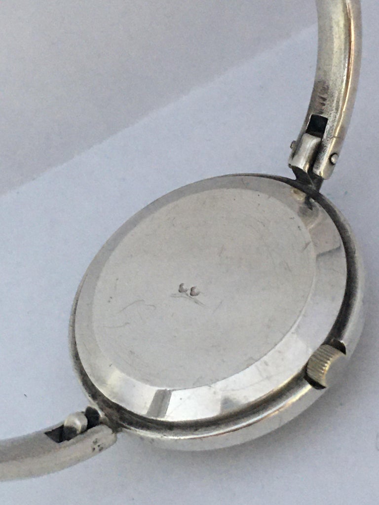 Vintage Silver Fred Ladies Mechanical Watch For Sale at 1stDibs