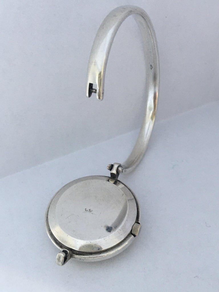 Vintage Silver Fred Ladies Mechanical Watch For Sale at 1stDibs