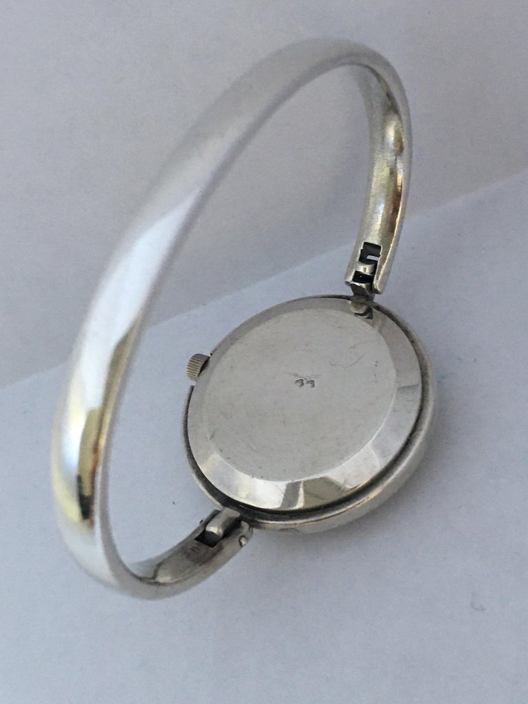 Vintage Silver Fred Ladies Mechanical Watch For Sale at 1stDibs