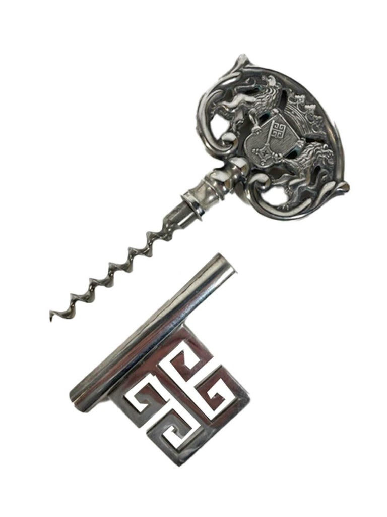 Vintage Silver Plate Breman Key Corkscrew in Its Original Fitted Box ...