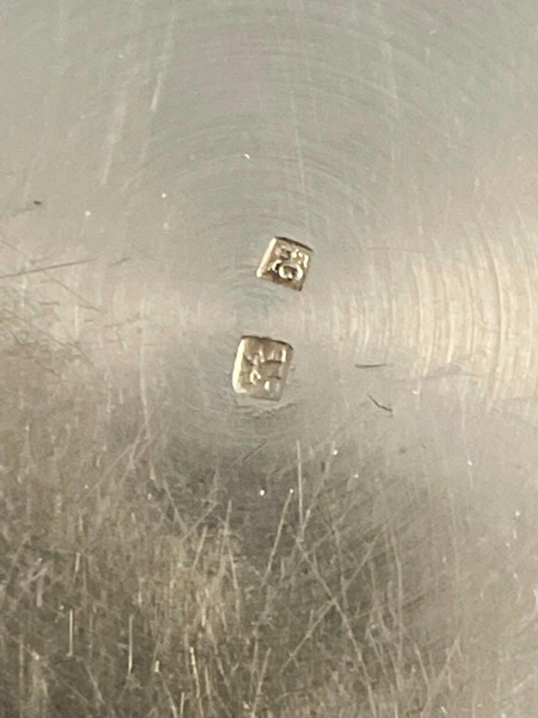 Vintage Silver Plate Cobbler Type Cocktail Shaker with Rib Decoration ...