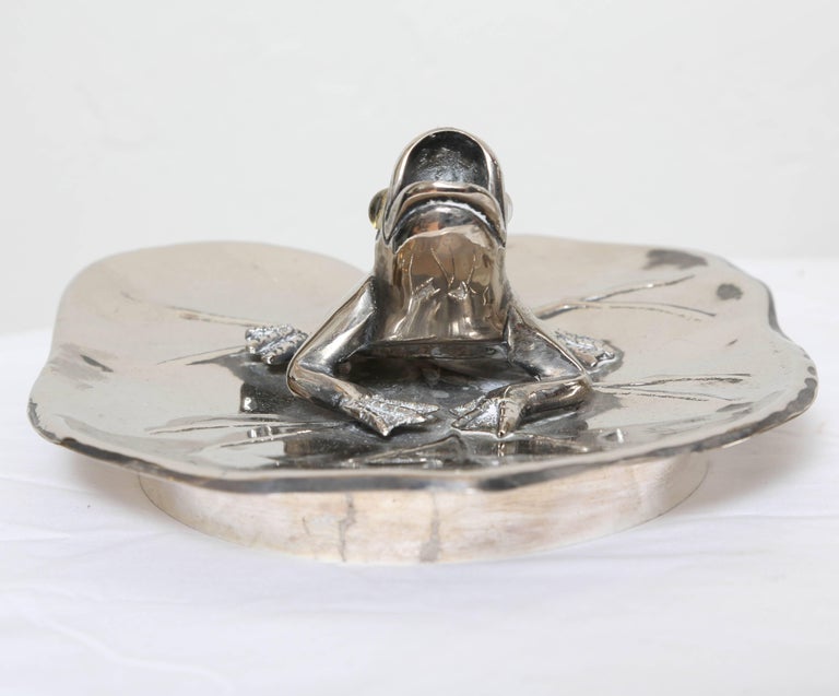 Vintage Silver Plate Frog Ice Bucket at 1stDibs