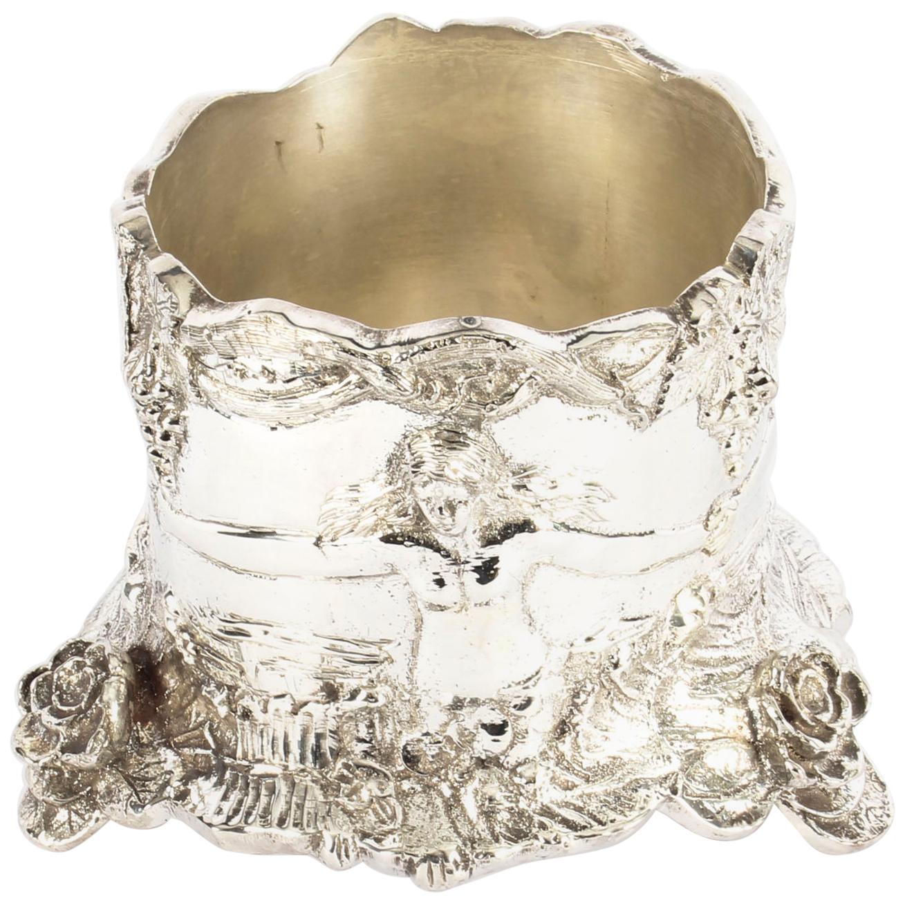 Silver Plate Wine Coasters For Sale at 1stDibs