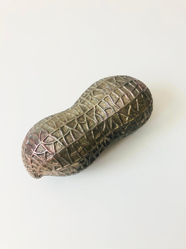 Vintage Silver Plated Peanut Box by FB Rogers at 1stDibs