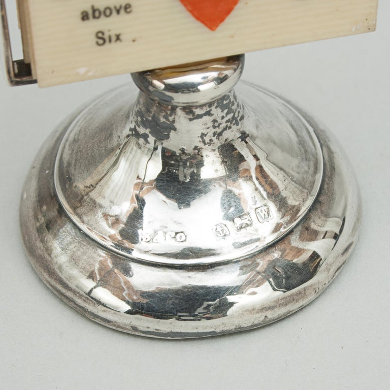 Vintage Silver Trump Card Indicator 1946, Birmingham at 1stDibs | trump ...