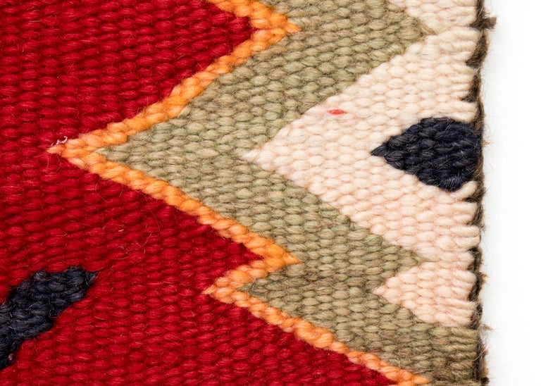 Vintage Single Saddle Blanket, 20th Century, Navajo For Sale at 1stDibs ...