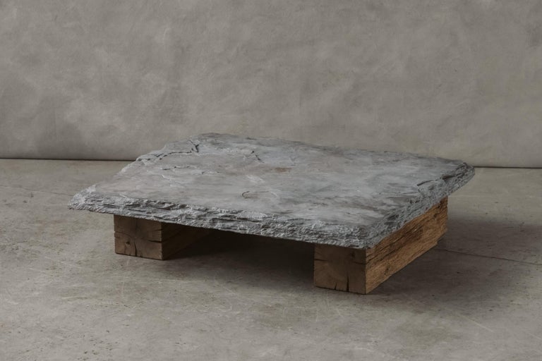 Vintage Slate Coffee Table Form France, circa 1900 For Sale at 1stDibs