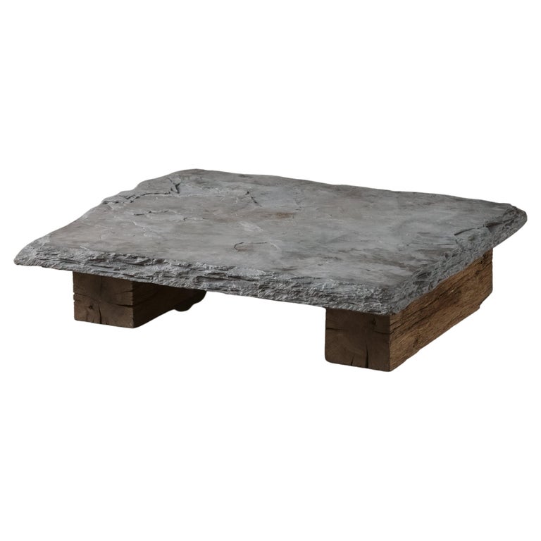 Vintage Slate Coffee Table Form France, circa 1900 For Sale at 1stDibs