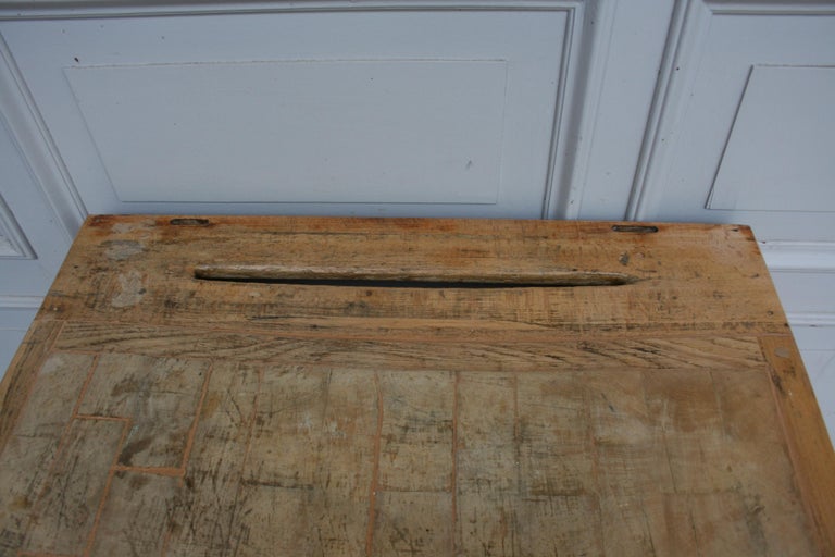 Vintage Small Butcher Block, France, circa 1920 at 1stDibs