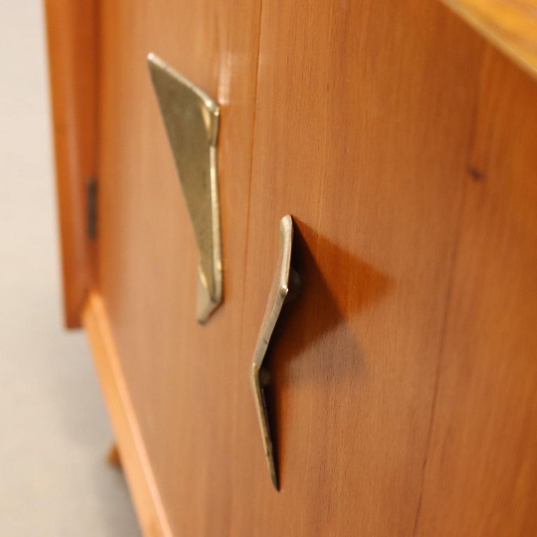 Vintage Small Cabinet Solid Ash Italy, 1950s For Sale at 1stDibs