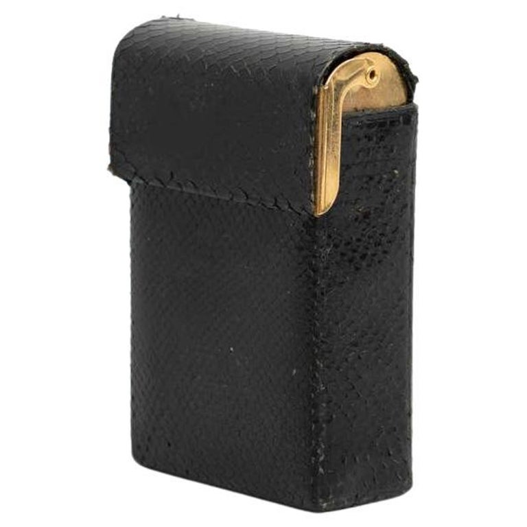 Vintage Snakeskin Cigarrette Case, circa 1960 For Sale at 1stDibs