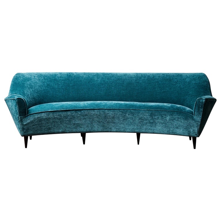 Vintage Sofa by Ico Parisi at 1stDibs | wall design