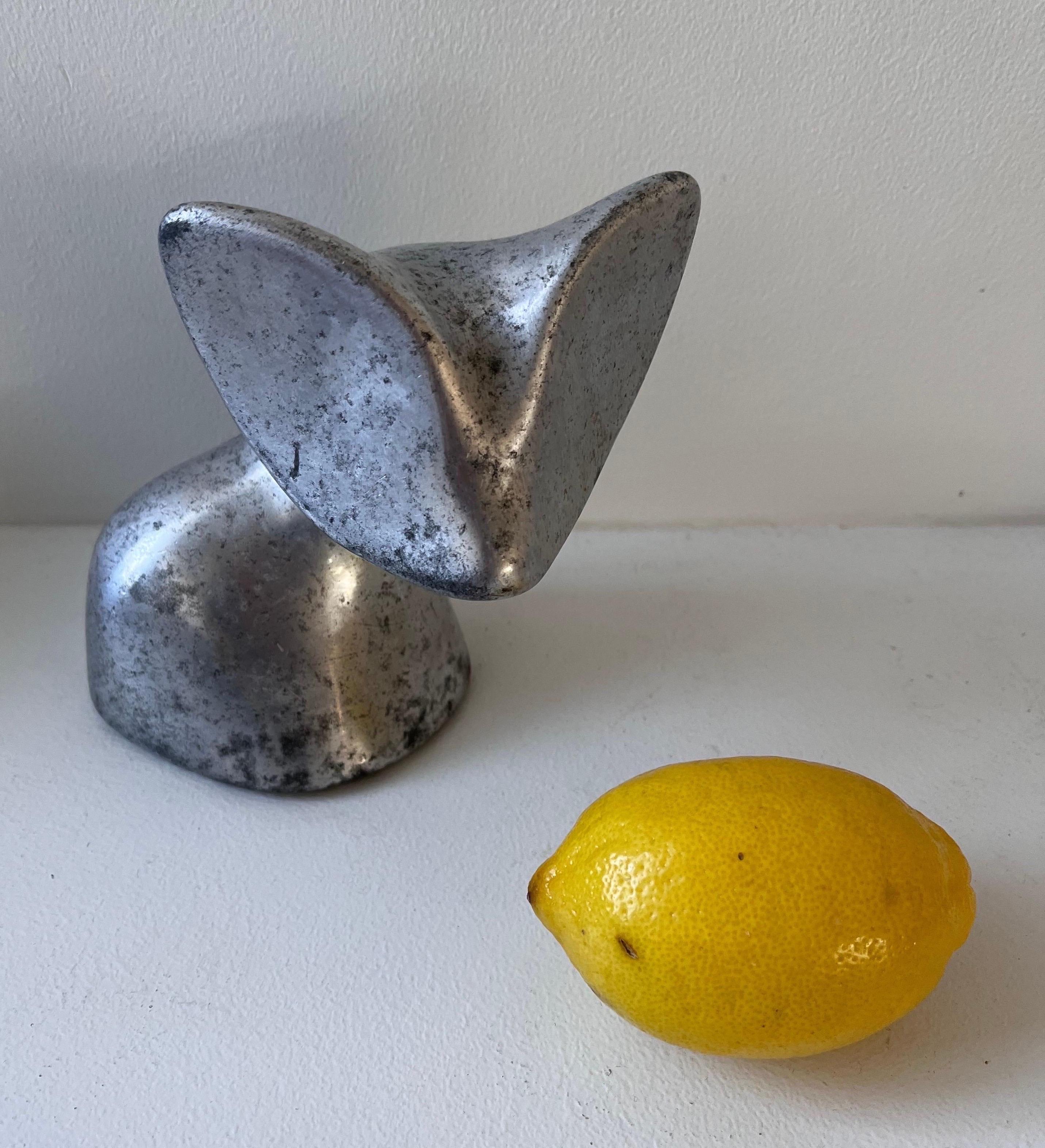 Vintage Solid Aluminum Space Age Fox Figure For Sale at 1stDibs